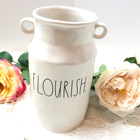 Rae Dunn | Accessories | Rare Rae Dunn Vase Set Flourish Grow | Poshmark